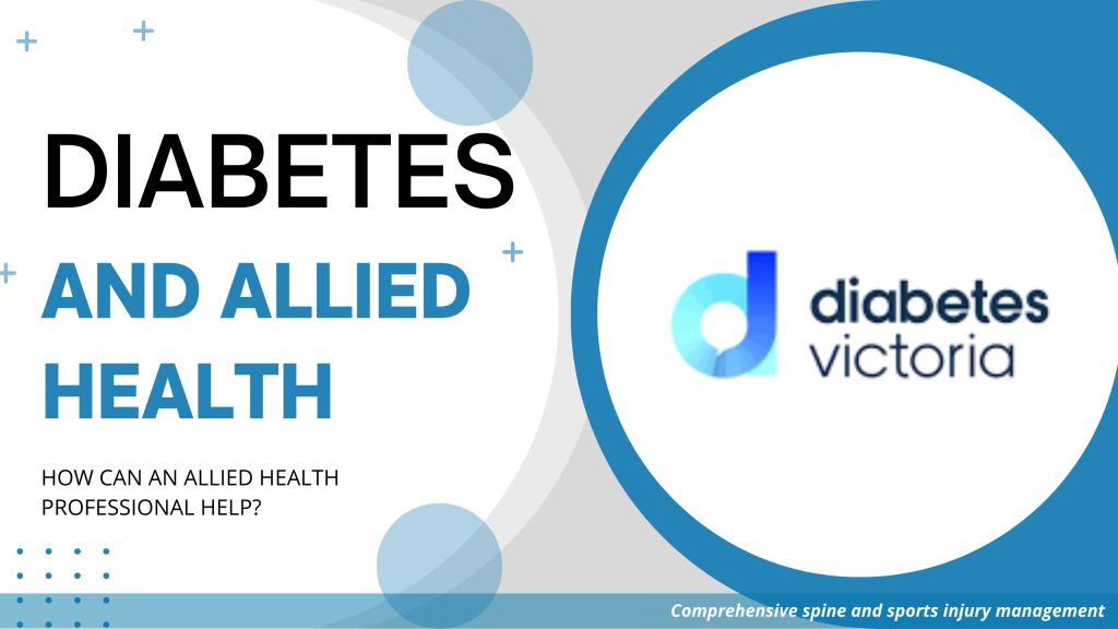 How can Allied Health help with Diabetes?