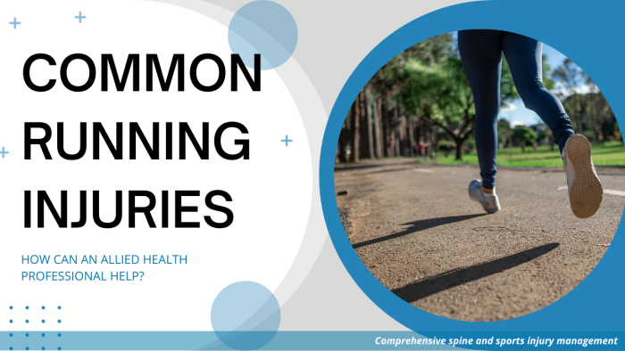 Common running injuries
